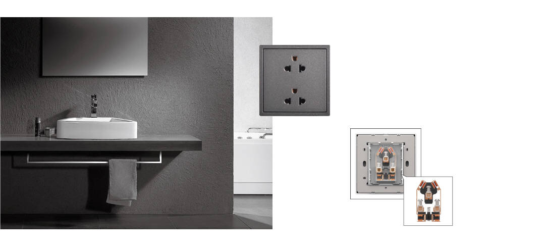 Công tắc, ổ cắm i7 Simon