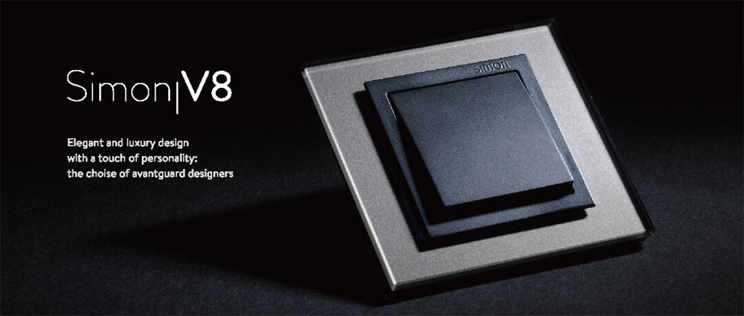 Công tắc, ổ cắm V8 Simon