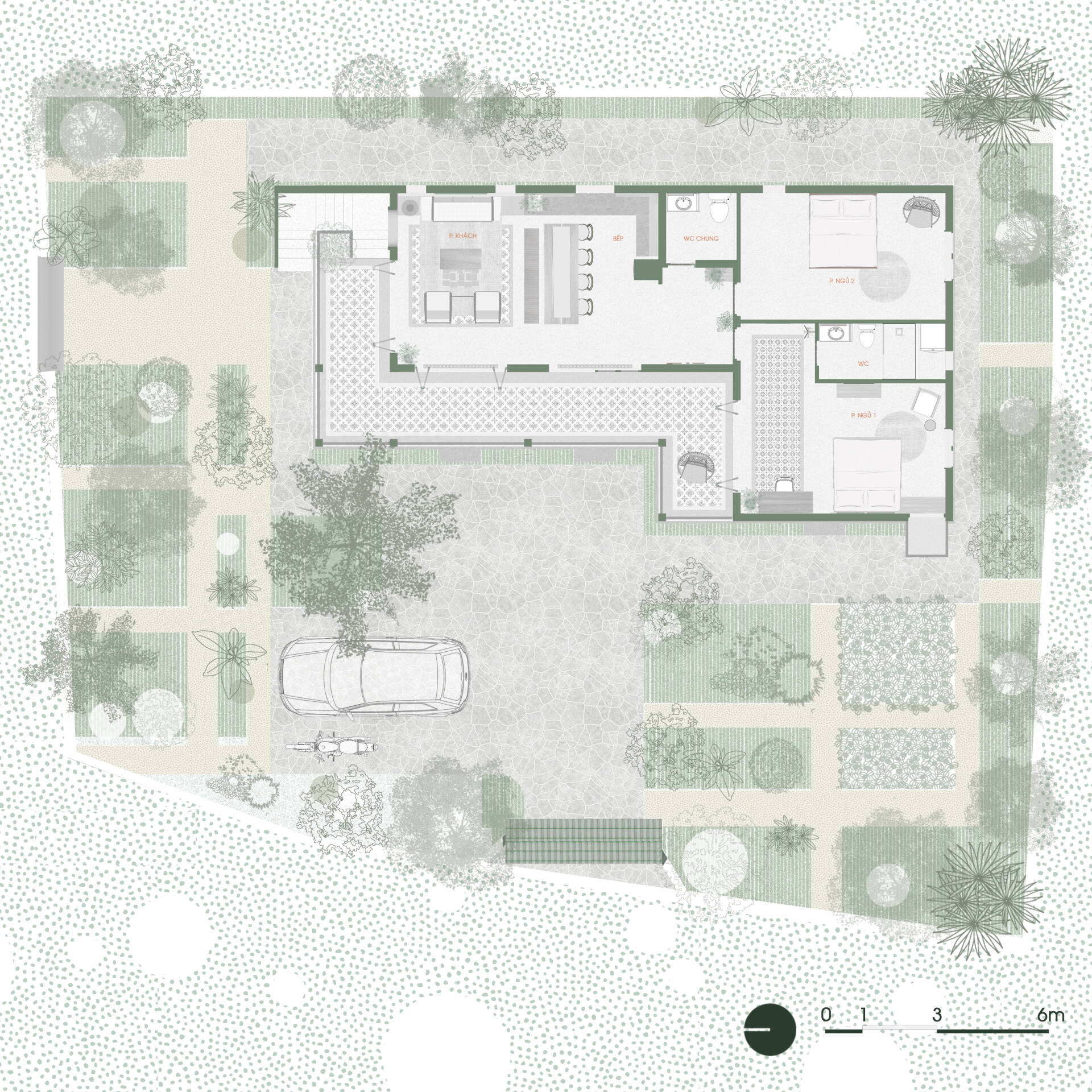 SEN HOME - Ngôi nhà phong cách Indochine đẹp hài hoà giữa khung cảnh ...