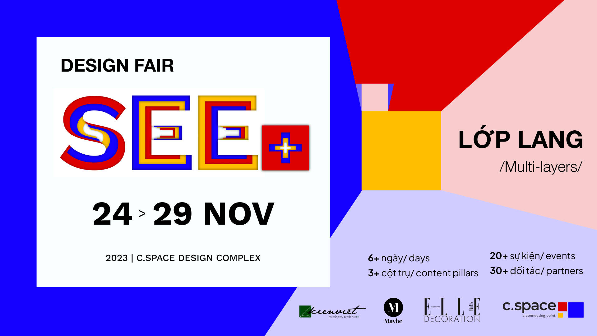 Khám phá các lớp lang trong thiết kế qua SEE + Design Fair 2023