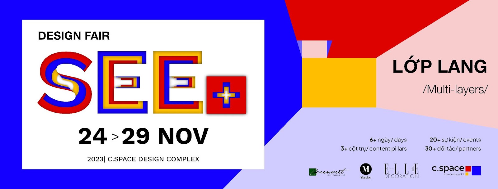 Khám phá các lớp lang trong thiết kế qua SEE + Design Fair 2023