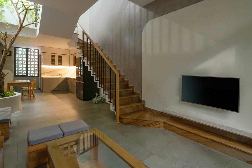 An Hải House: Nhà ống hẹp và sâu ngập tràn ánh sáng | GreenConcept