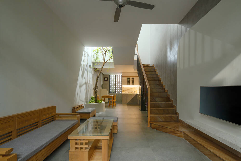 An Hải House: Nhà ống hẹp và sâu ngập tràn ánh sáng | GreenConcept