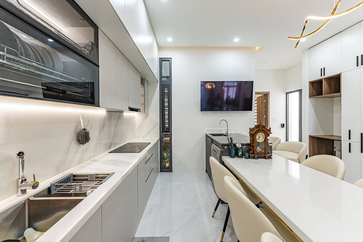 BH House: Nhà phố hiện đại cho gia đình 3 thế hệ | 3A Design