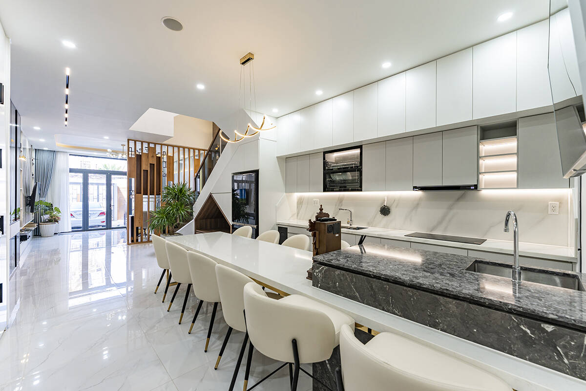 BH House: Nhà phố hiện đại cho gia đình 3 thế hệ | 3A Design