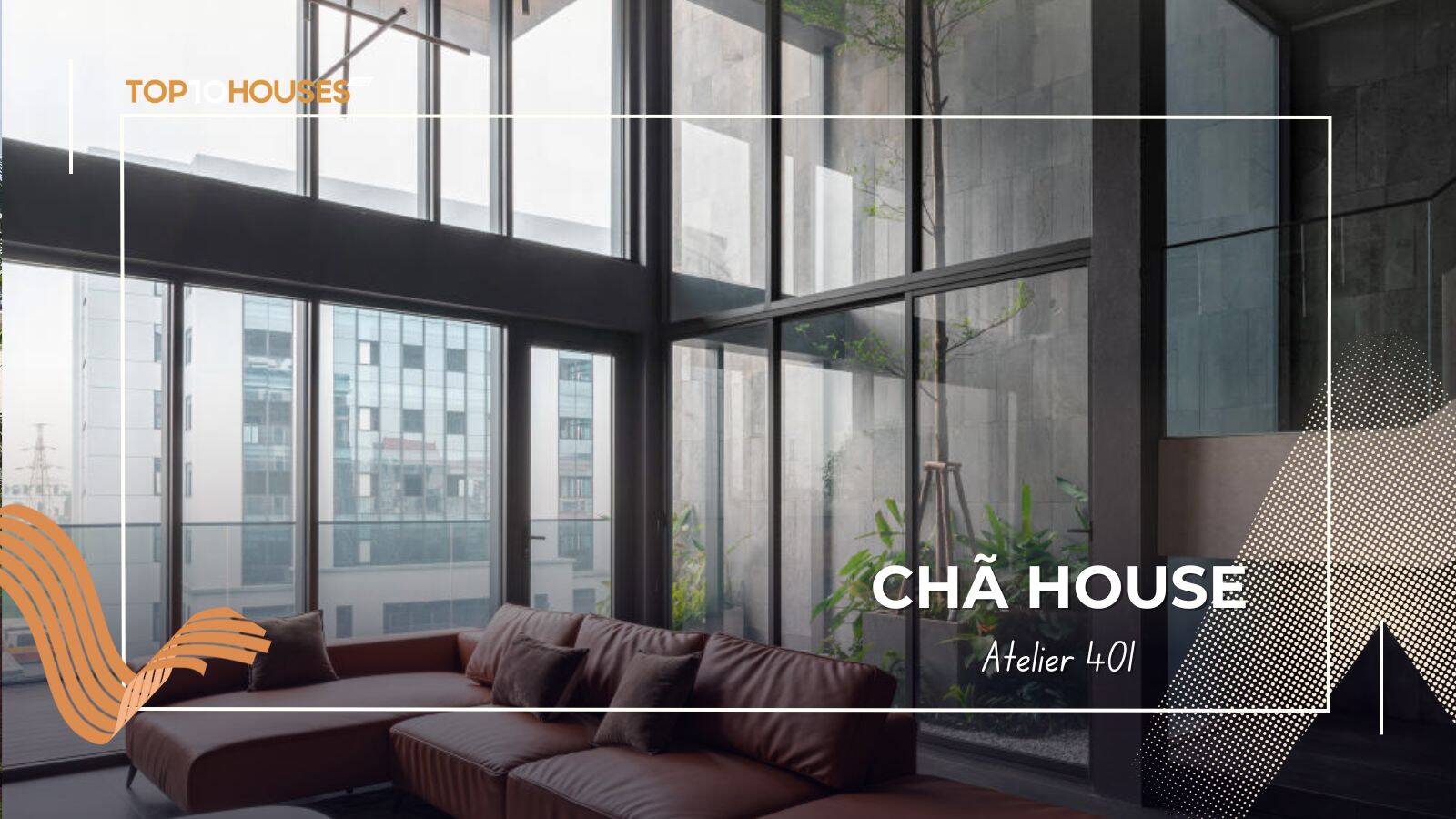 Chã House: Nhà phố sở hữu khu “vườn treo” | Atelier 401
