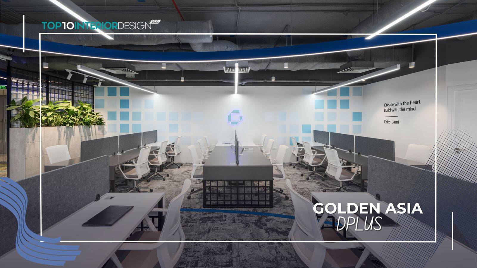 Văn phòng Golden Asia: Khi không gian không phải “chiếc hộp” | DPLUS