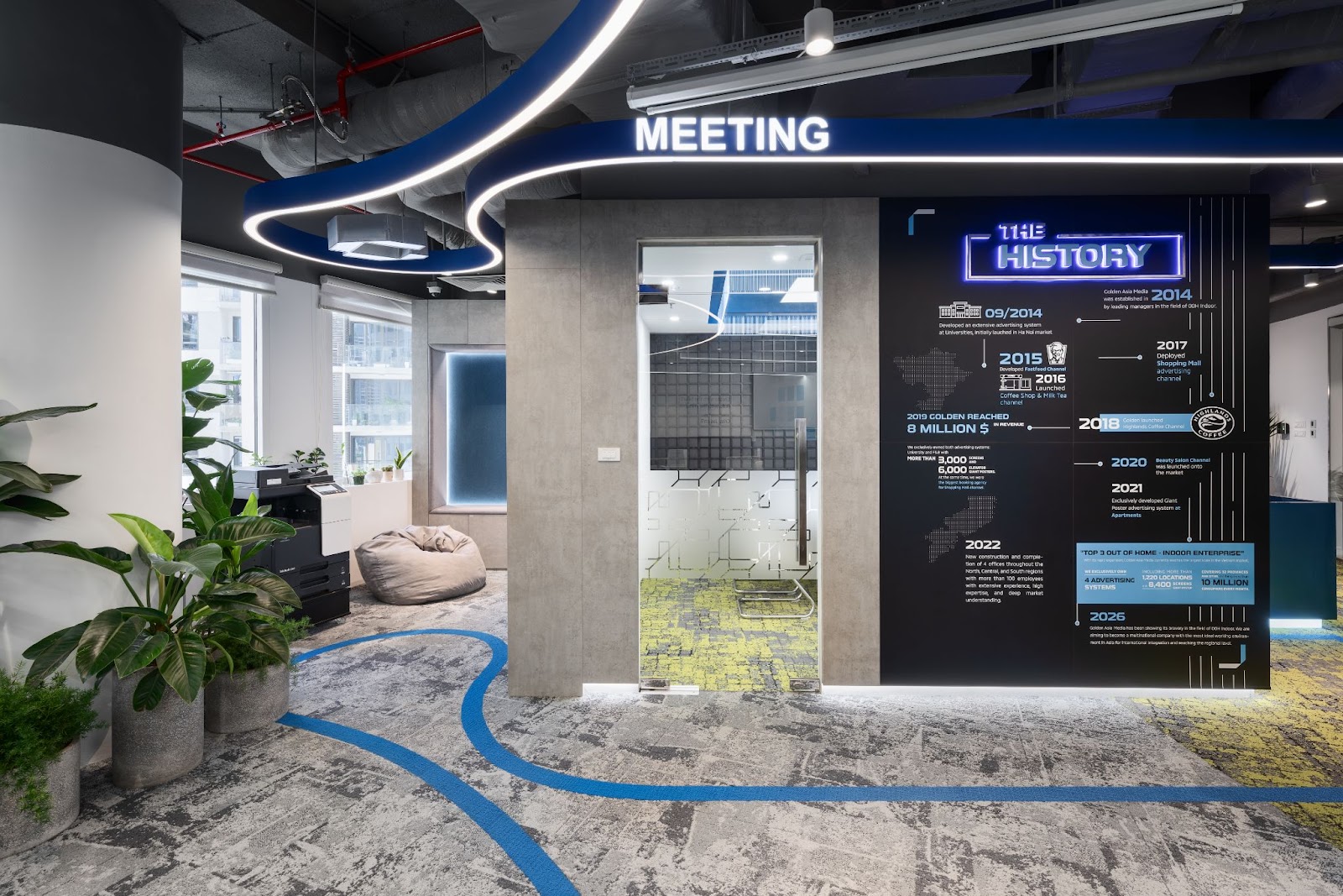 Văn phòng Golden Asia: Khi không gian không phải “chiếc hộp” | DPLUS