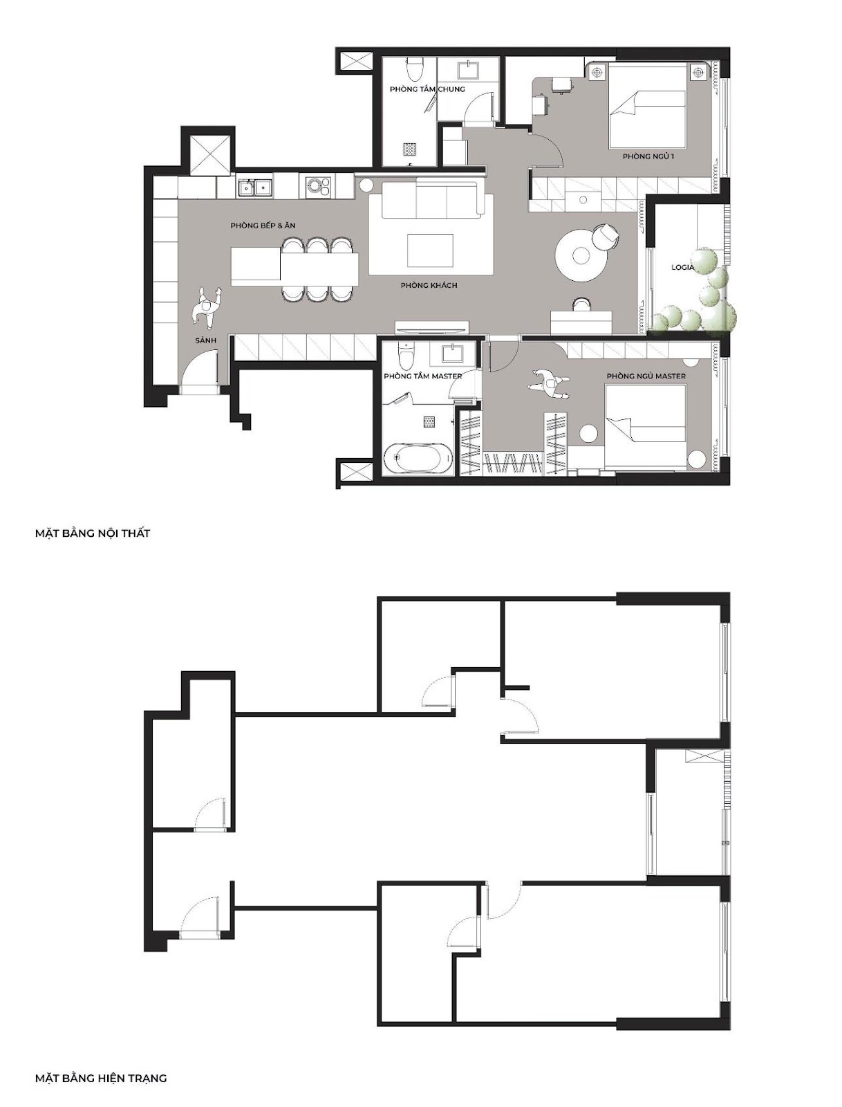 Beg Legend Hải Phòng – Căn hộ trắng đen mang nét hiện đại | 349Design