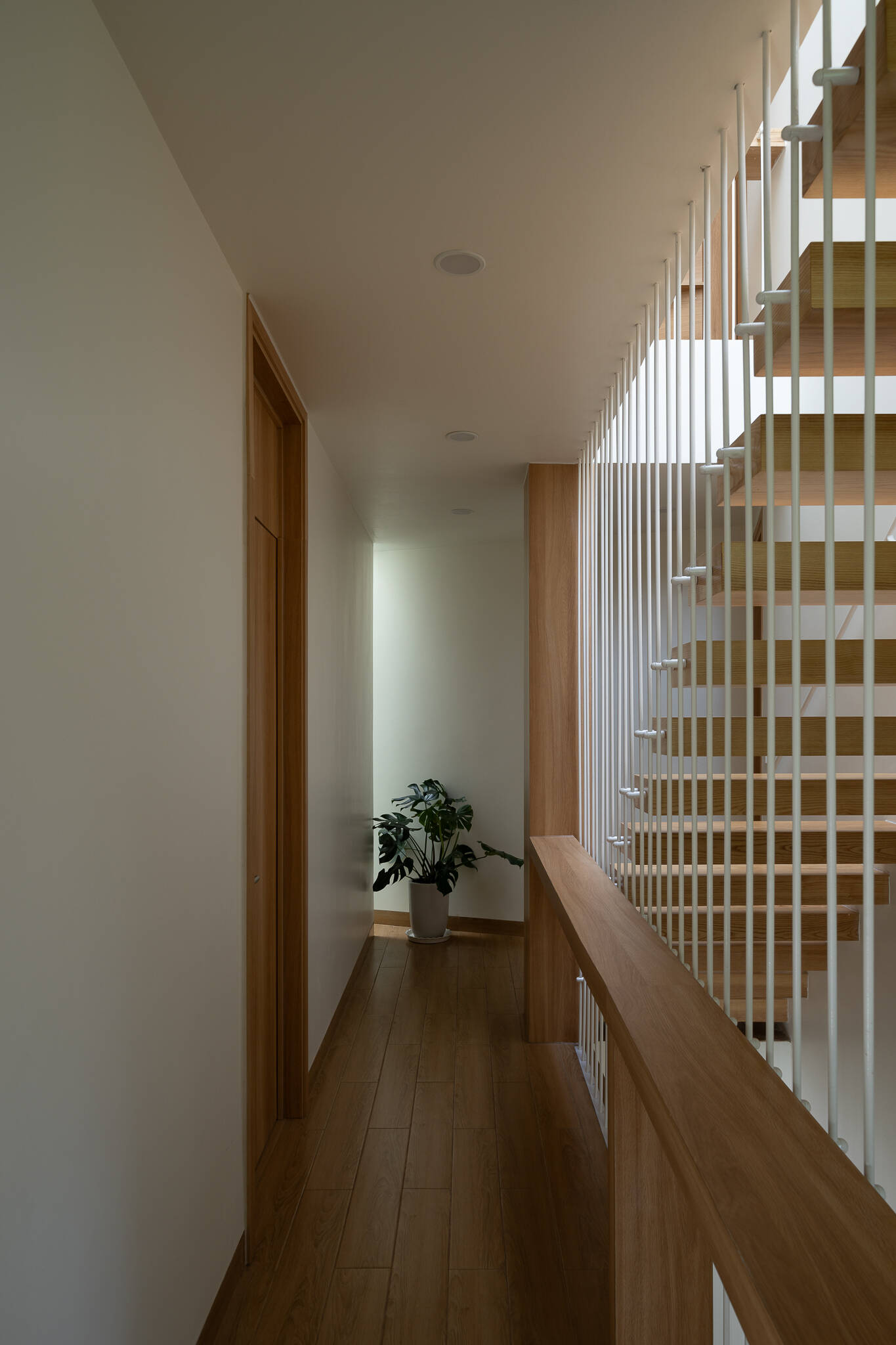 PT House: Nhà phố “xanh” trên mảnh đất dạng chéo | 90odesign