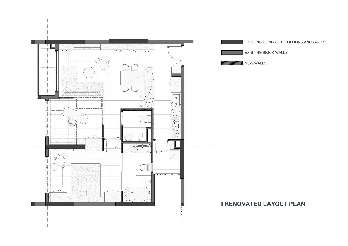 SDR Apartment – Thiết kế cuốn hút từ chất cảm vật liệu đến kết hợp màu ...