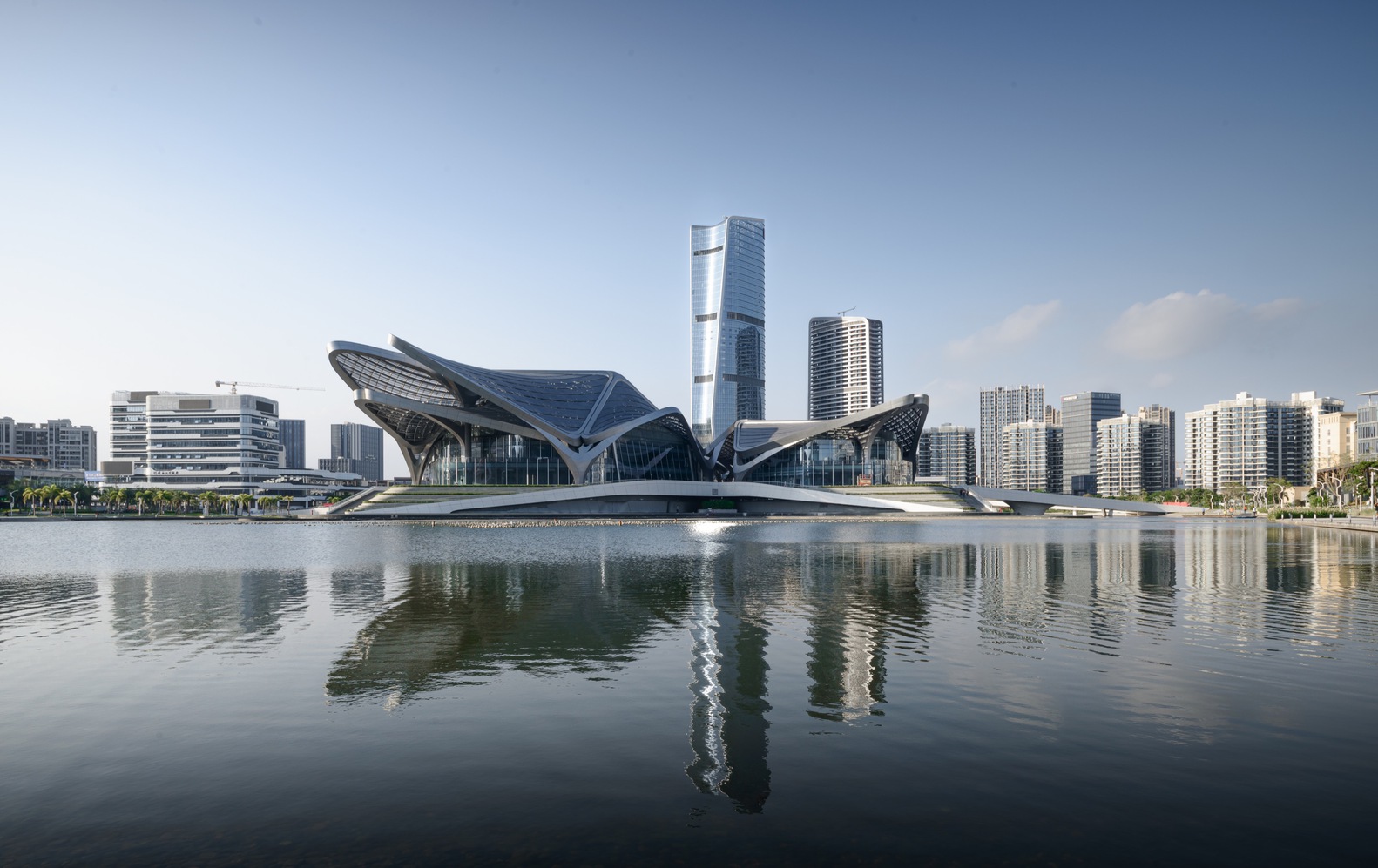 Trung tâm nghệ thuật công dân Chu Hải Jinwan | Zaha Hadid Architects