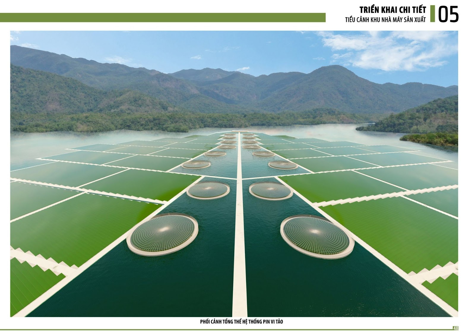 Đồ án Thiết kế KTCQ khu công nghiệp ứng dụng công nghệ sinh học vi tảo ...