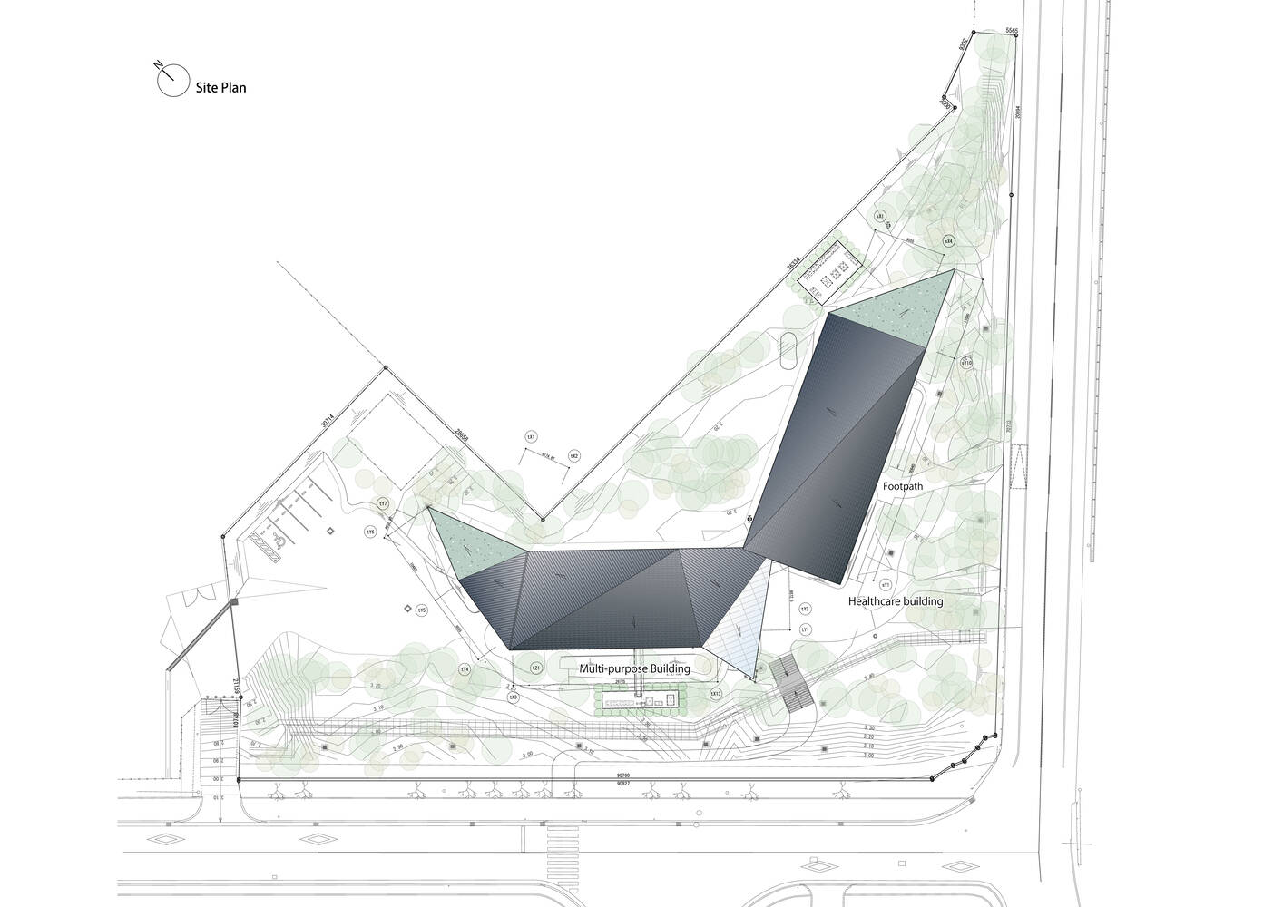 Trung tâm chăm sóc sức khỏe KANEKA | Kengo Kuma & Associates + TAISEI ...