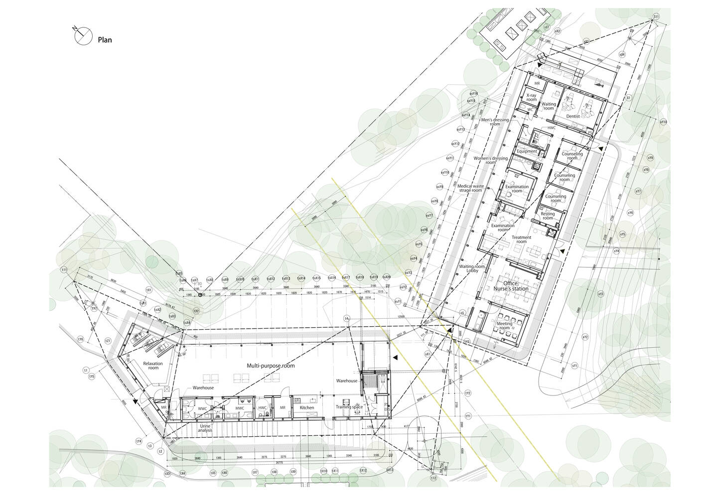 Trung tâm chăm sóc sức khỏe KANEKA | Kengo Kuma & Associates + TAISEI ...