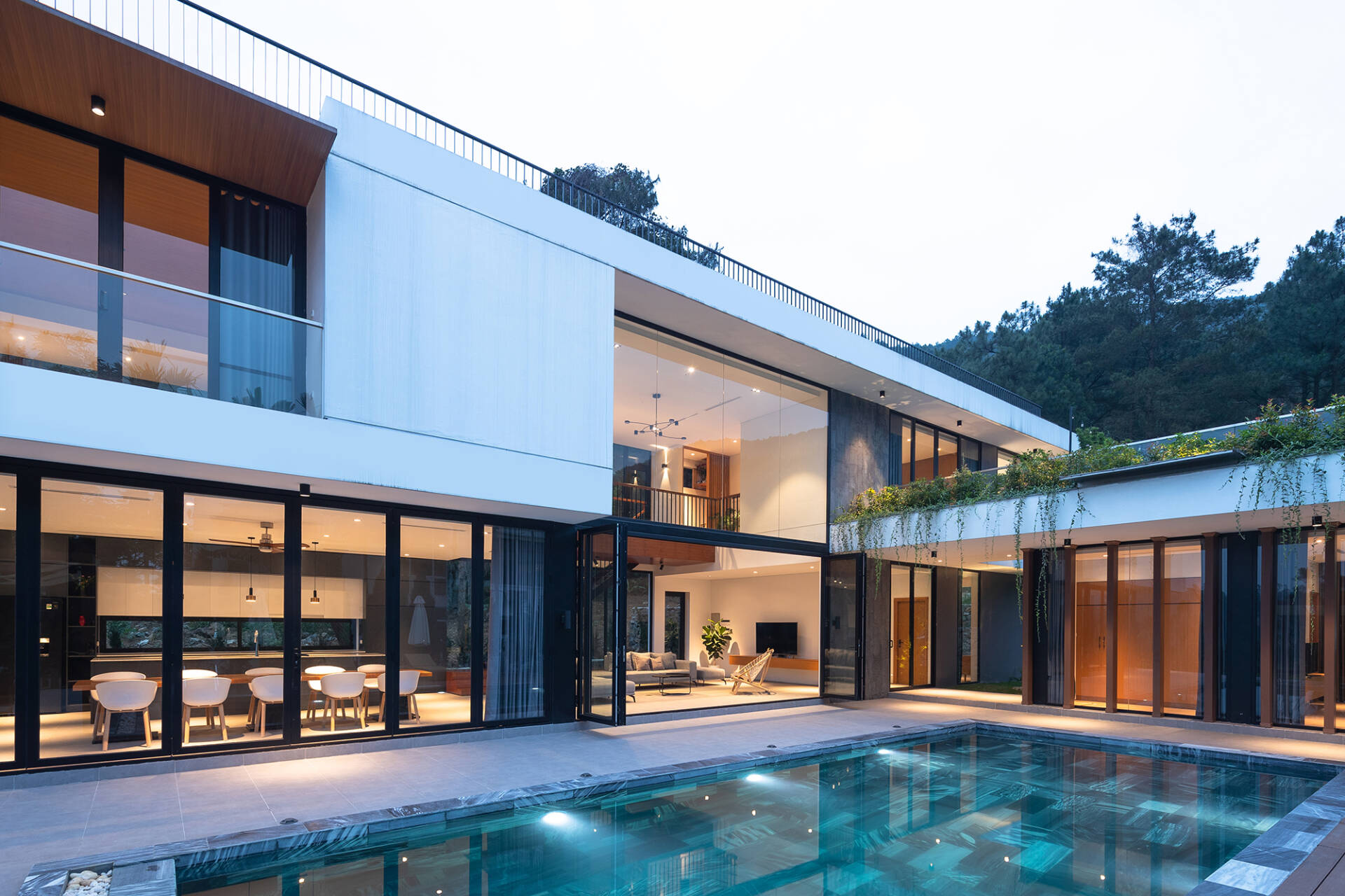 U – space Villa – Biệt thự nghỉ dưỡng với thác nước giữa đồi thông ...