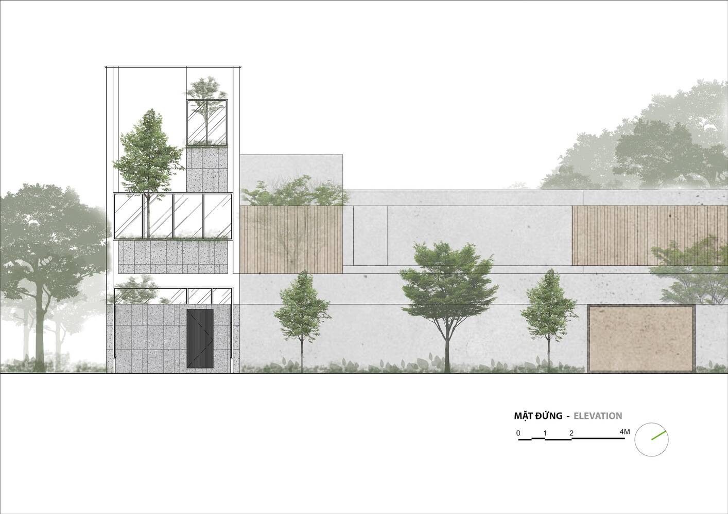 Việt Trì House - Cải tạo căn nhà có mặt tiền đón nắng từ hướng Tây| i ...