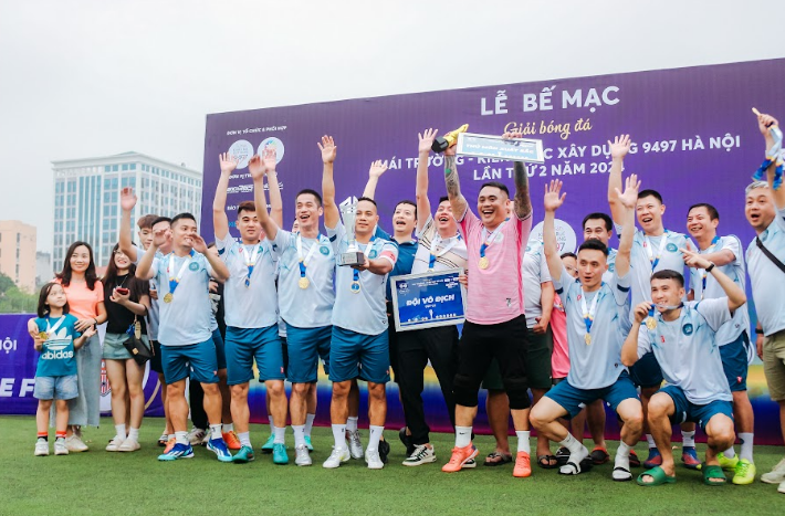 Giải Cúp Mái Trường KTXD 9497 2024: Bế mạc thành công và khép lại mùa ...