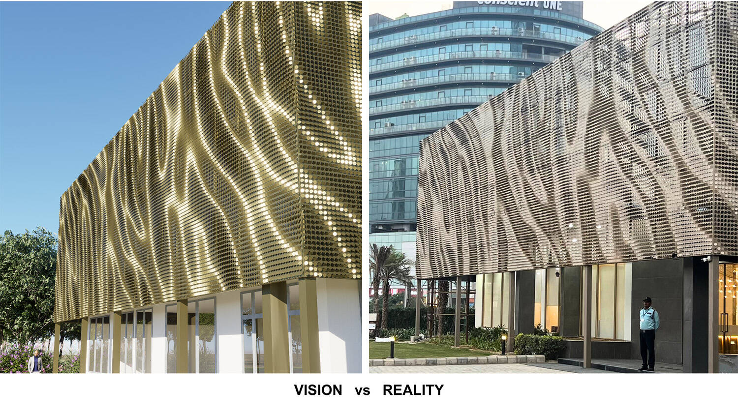 Công trình mặt tiền đồng xu theo thiết kế tham số | Archium Design Studio