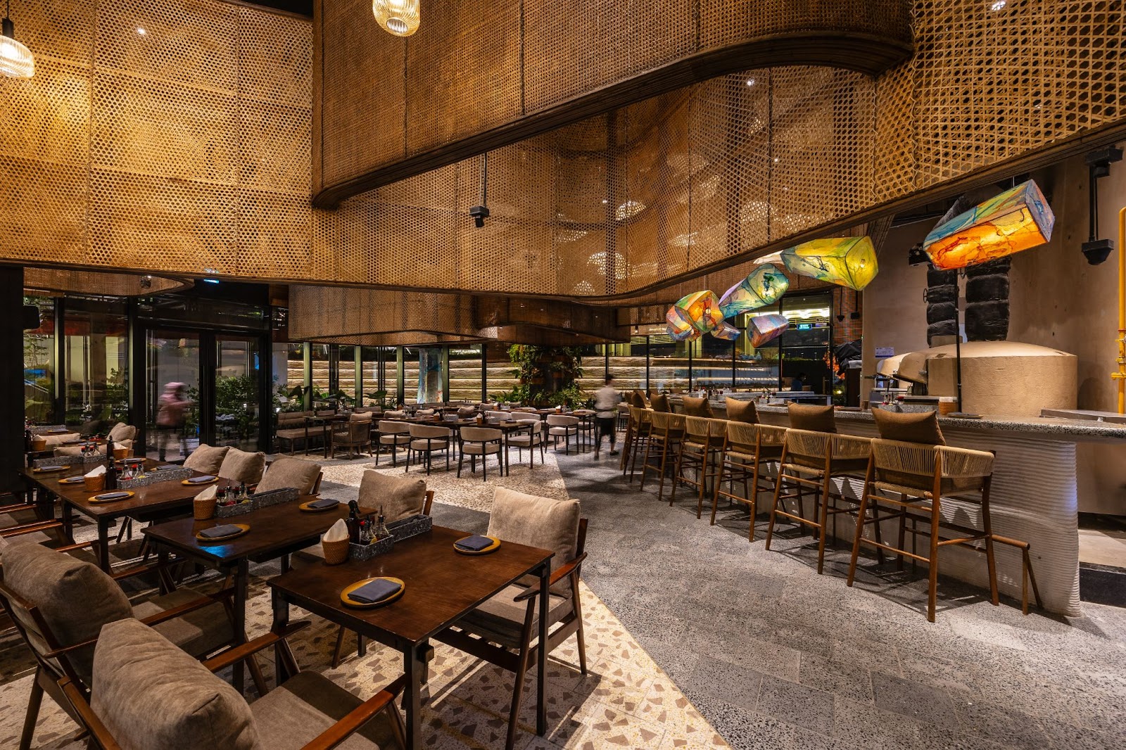 Pizza 4P’s Lotte Mall West Lake - Cảm hứng từ những làng nghề mang đậm ...