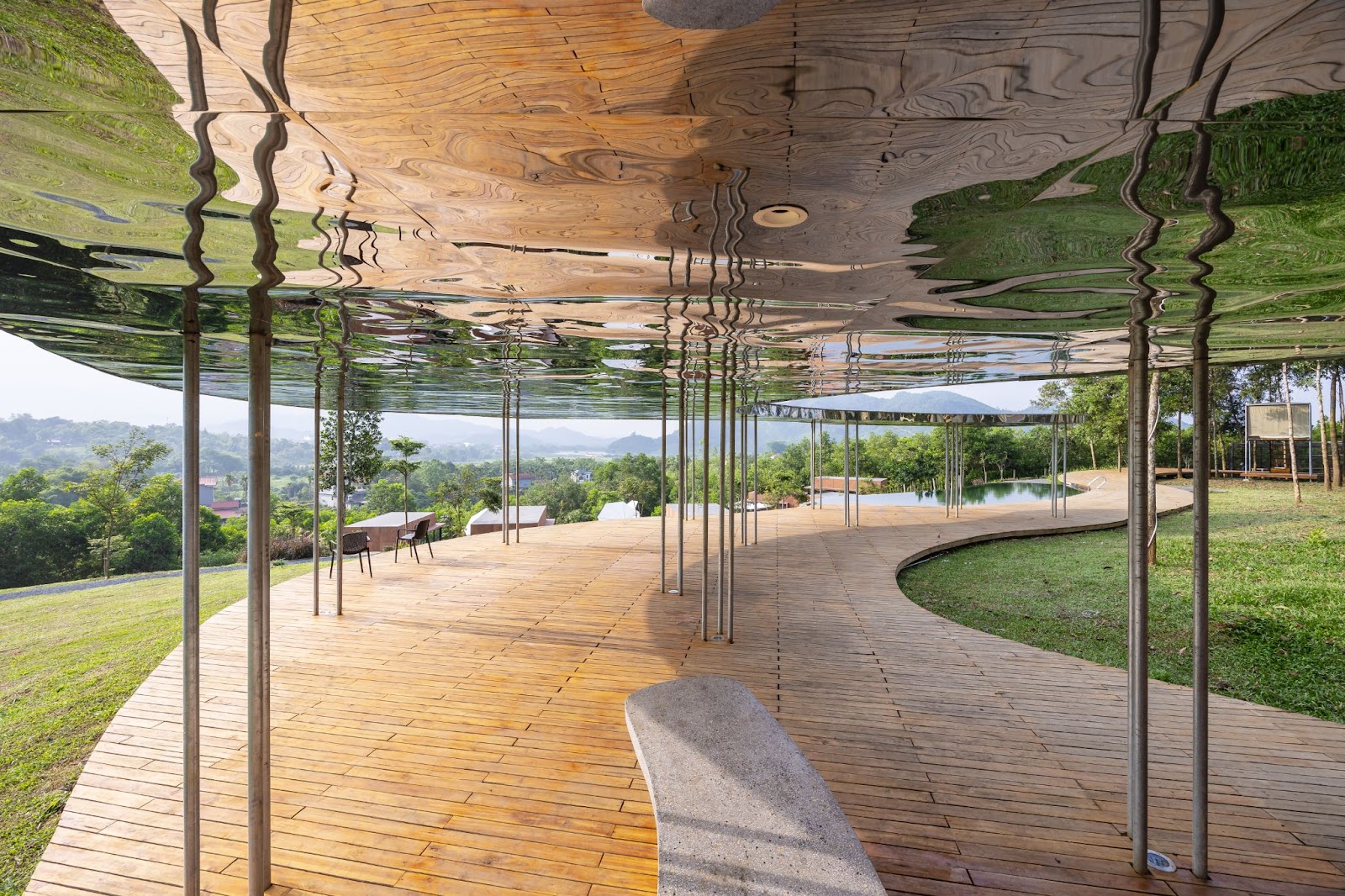 Quin Pavilion: Chốn nghỉ chân chìm đắm vào thiên nhiên | IDEE architects