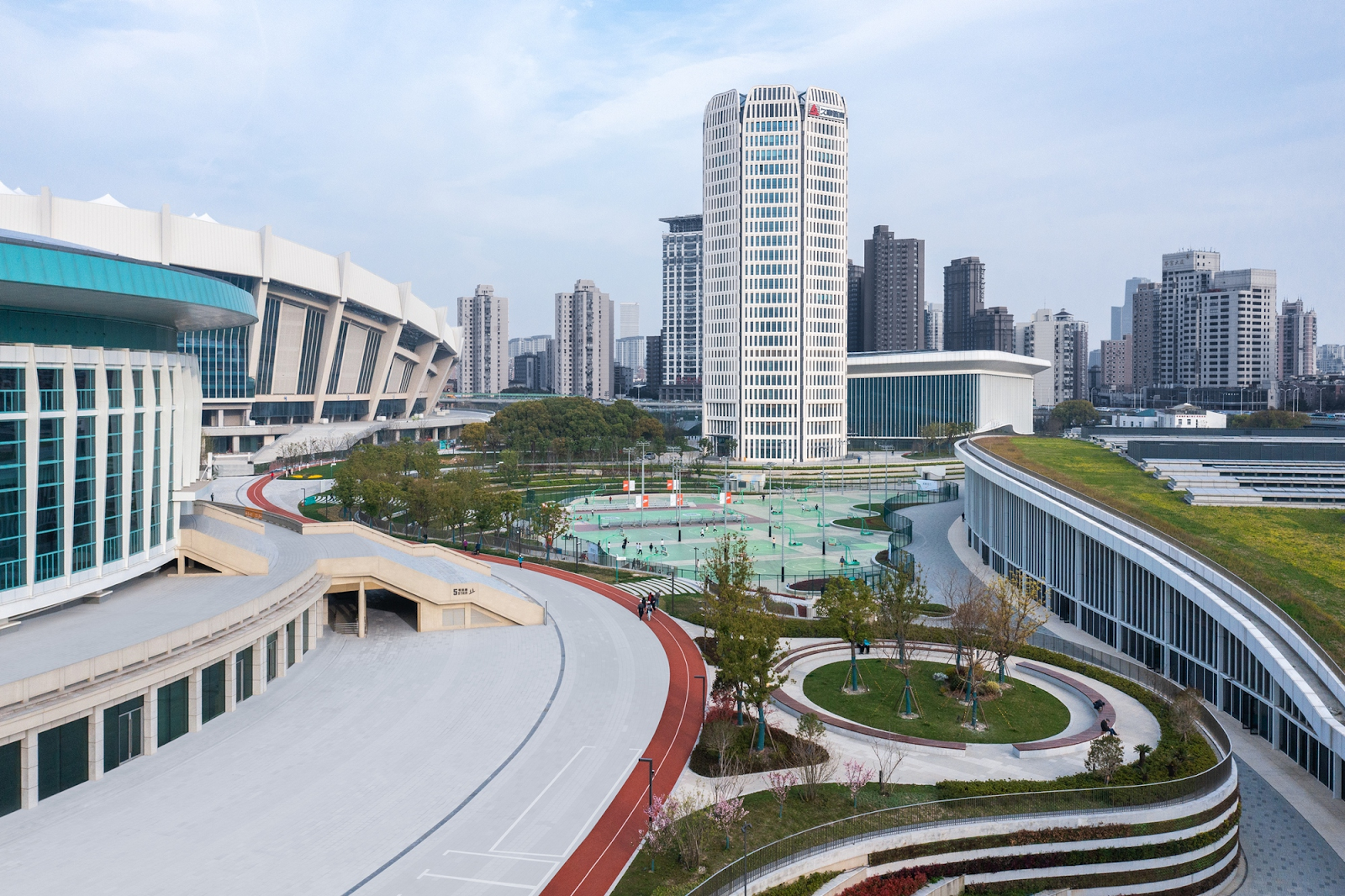 Xujiahui Sports Park - Nét đẹp giao thoa giữa thể thao và nghệ thuật ...