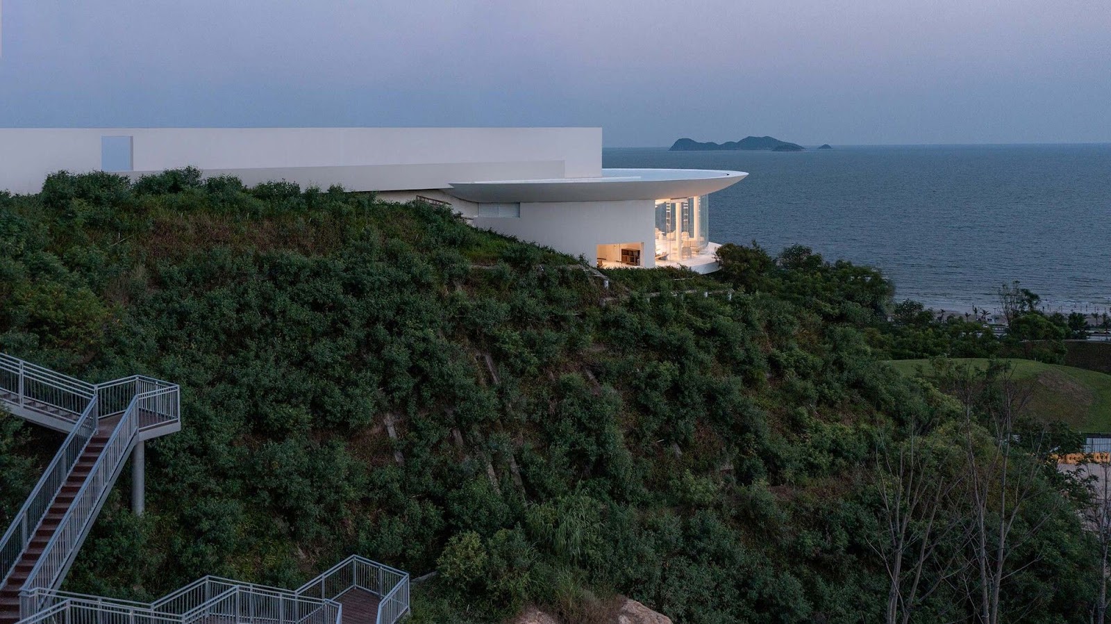 Công trình Thư Viện giọt nước | He Wei Studio, 3andwich Design