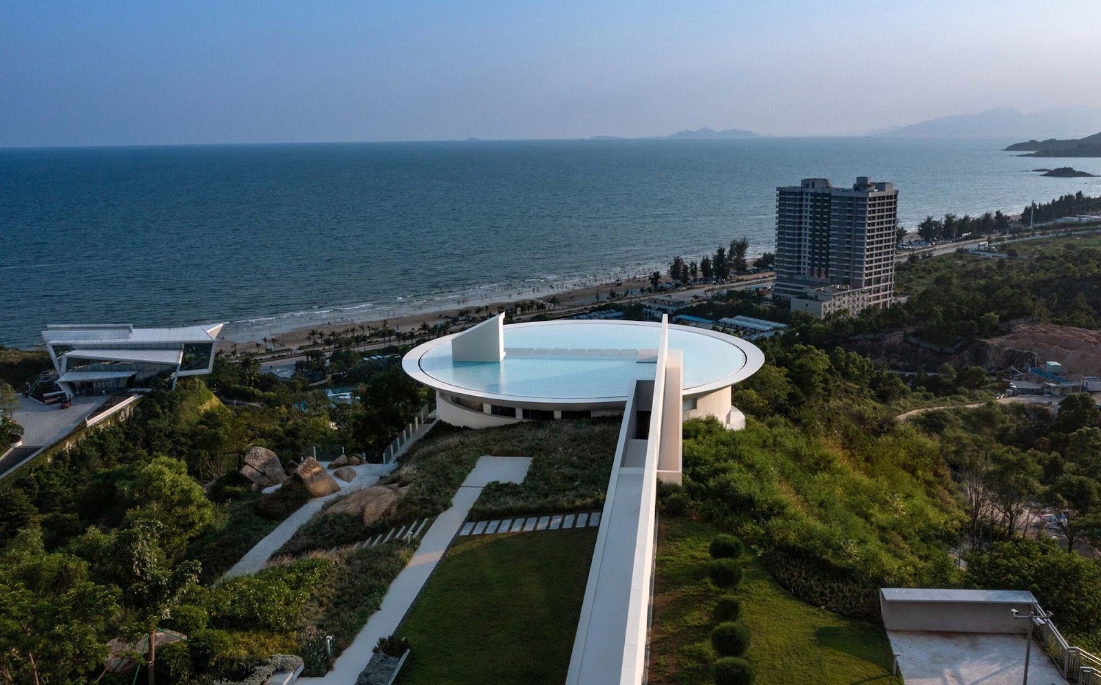 Công trình Thư Viện giọt nước | He Wei Studio, 3andwich Design