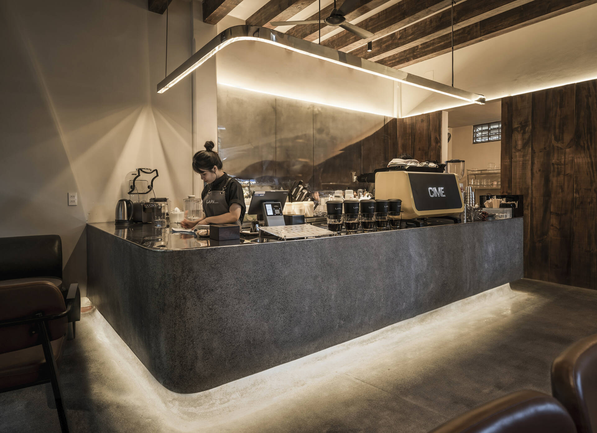 Laph Cafe - Quán cafe cóc độc đáo với vườn treo lơ lửng | 3f Concept