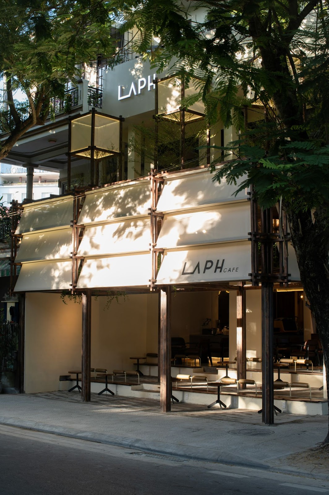 Laph Cafe - Quán cafe cóc độc đáo với vườn treo lơ lửng | 3f Concept