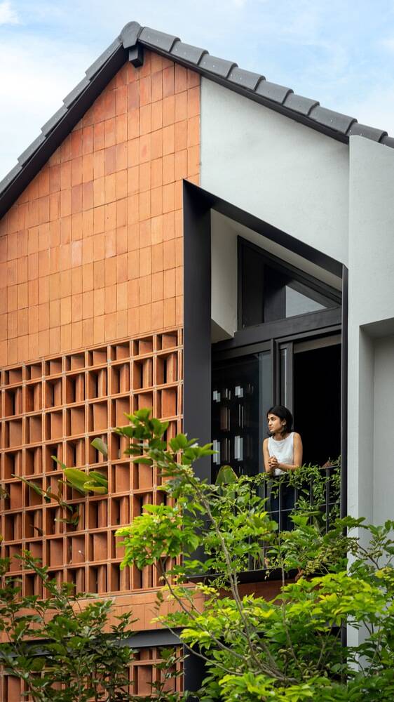 The Ridge House: Ngôi nhà kết hợp hiện đại với truyền thống Ấn Độ ...