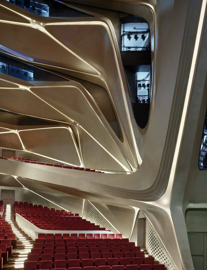 Trung tâm nghệ thuật cộng đồng Chu Hải | Zaha Hadid Architects