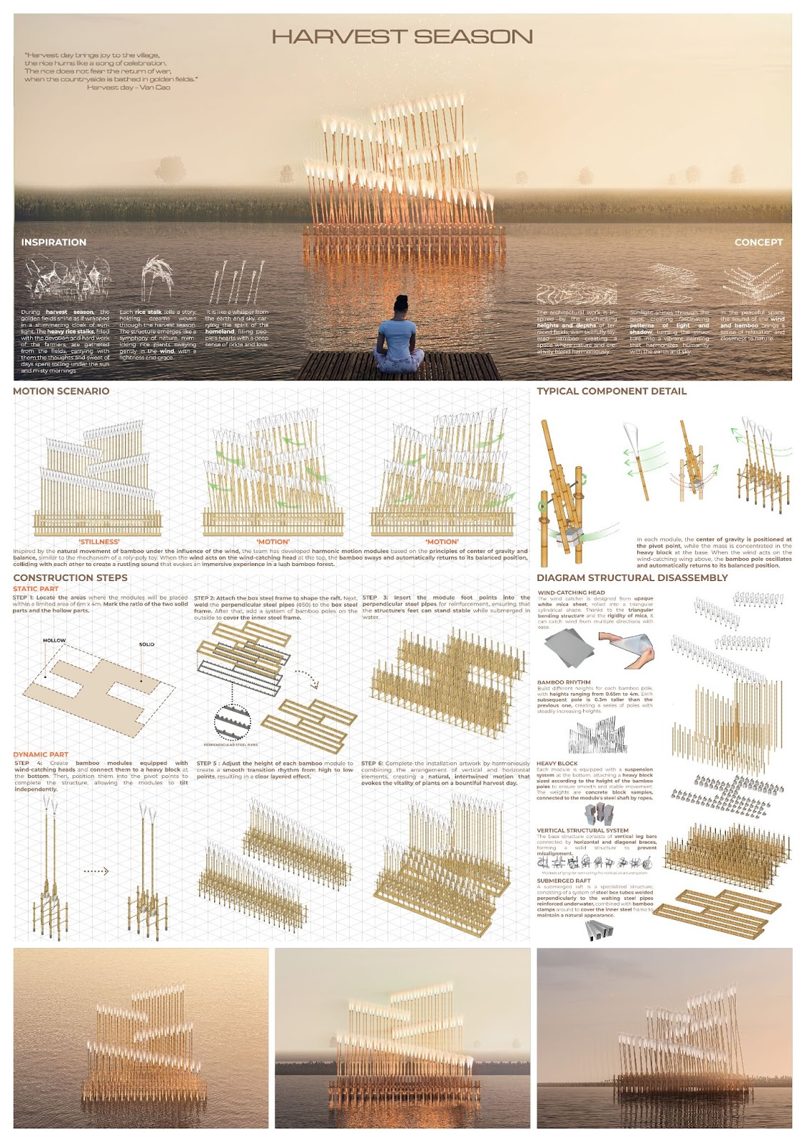 Đồ án sinh viên tiêu biểu: Harvest Season giành Giải đặc biệt tại Bamboo Expo Competition 2024