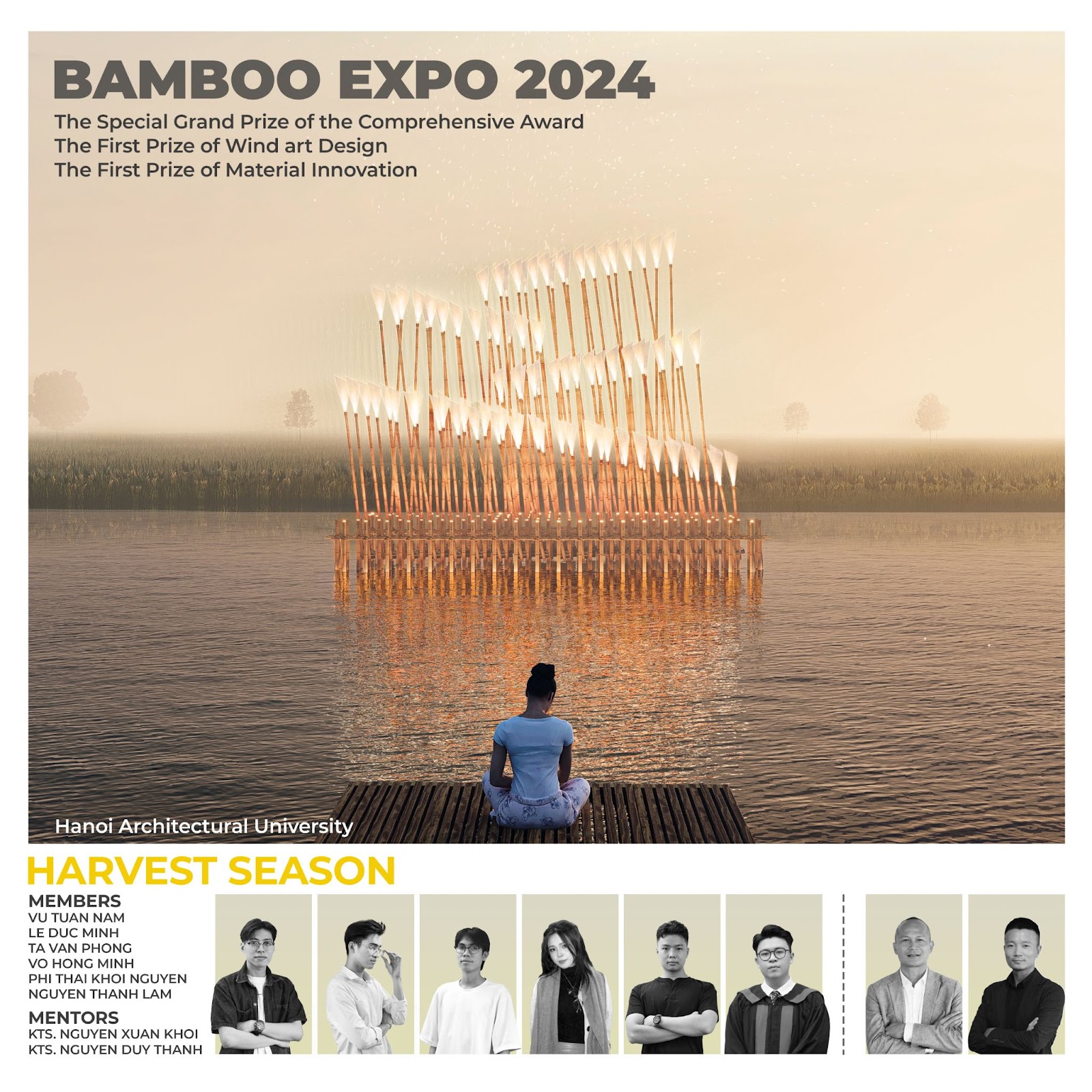 Đội tuyển Việt Nam thắng lớn tại Bamboo Expo Competition 2024