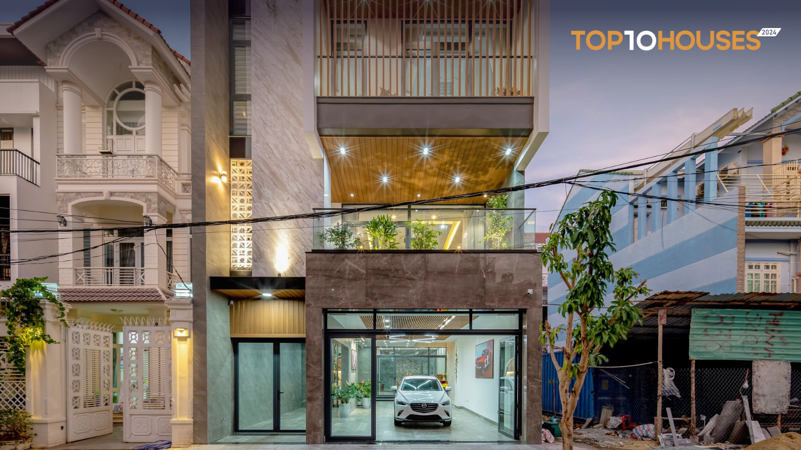 Rio House - Nhà phố hướng Tây với vườn cây xanh mát | HAVA Studio