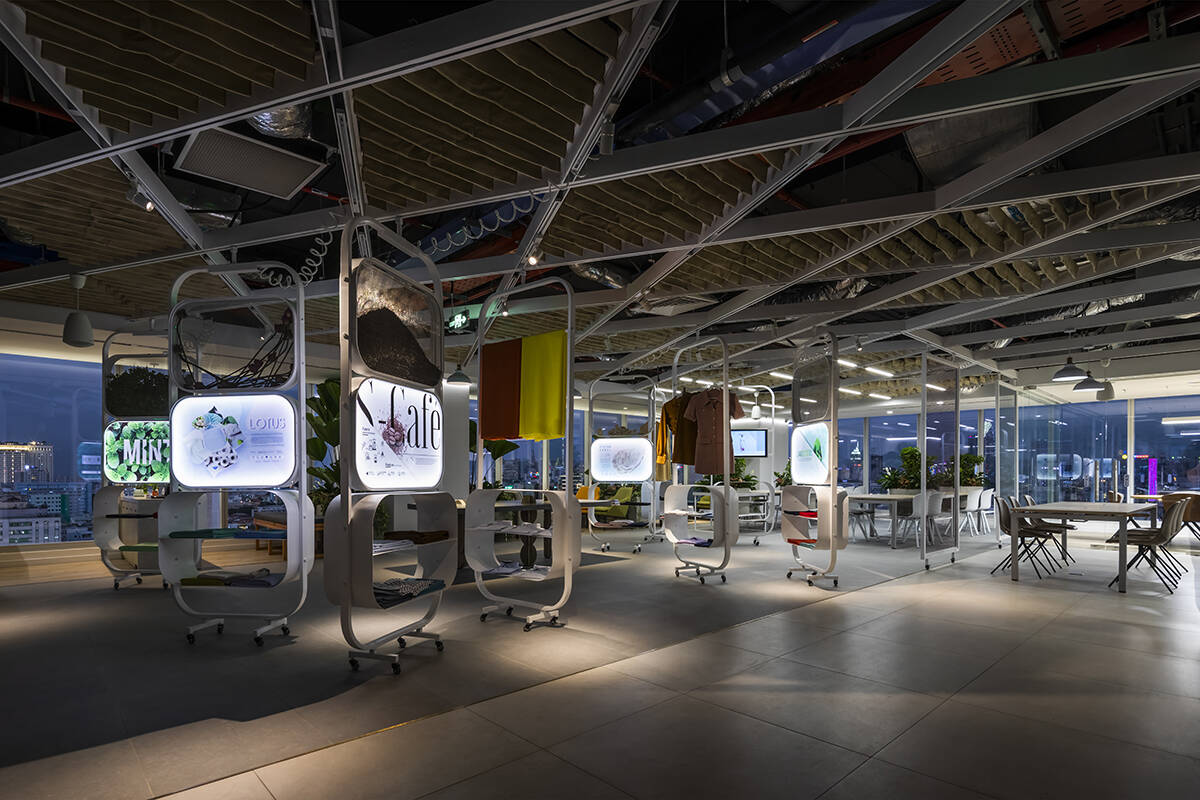 GLab by Faslink - Không gian mở 3 mặt kính ấn tượng kết nối cộng đồng công nghiệp dệt may ...