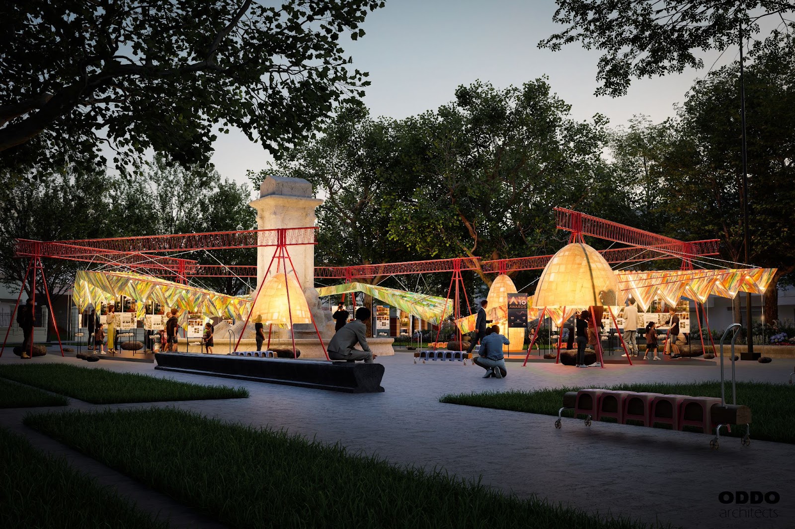 Top 10 Pavilion 2024: Tổ hợp rác để nối kết quá khứ, hiện tại và kể ...