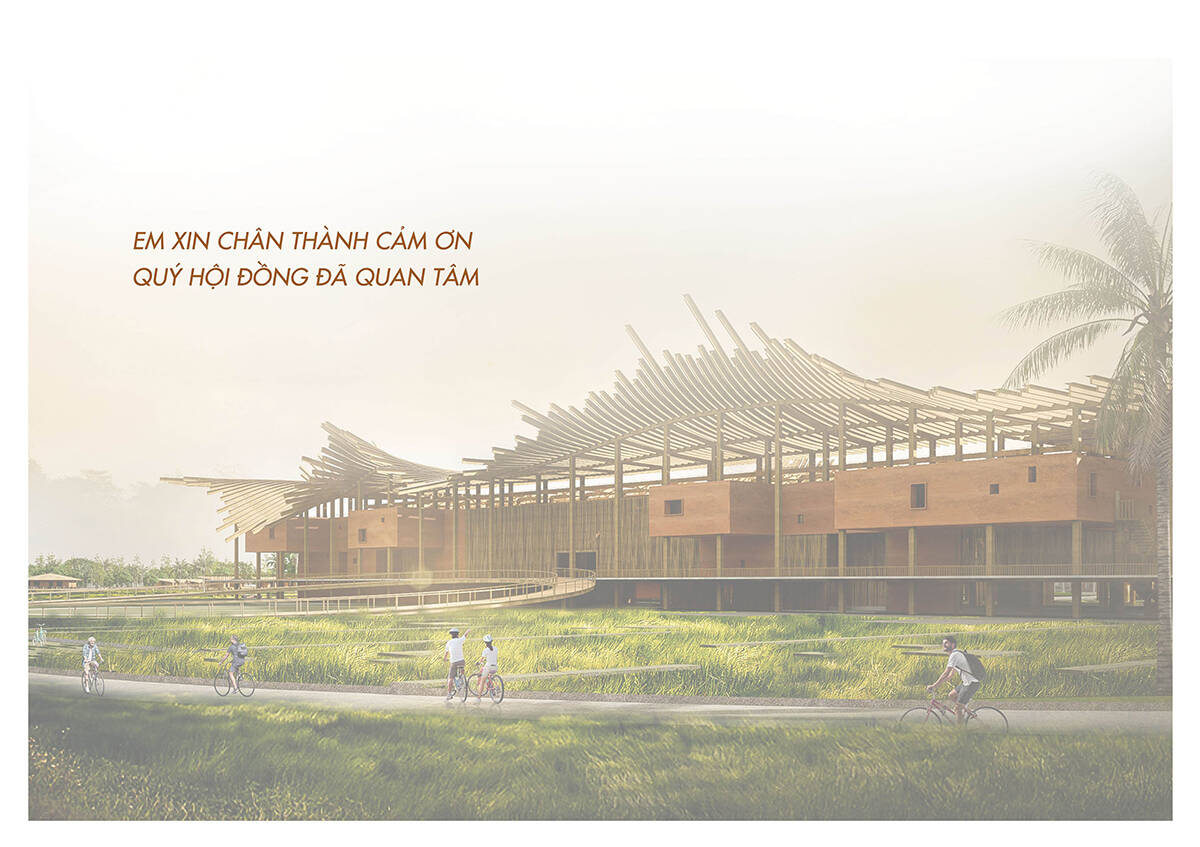 Đồ án sinh viên tiêu biểu: Trung tâm bảo tồn và phát triển làng cói Bàn ...