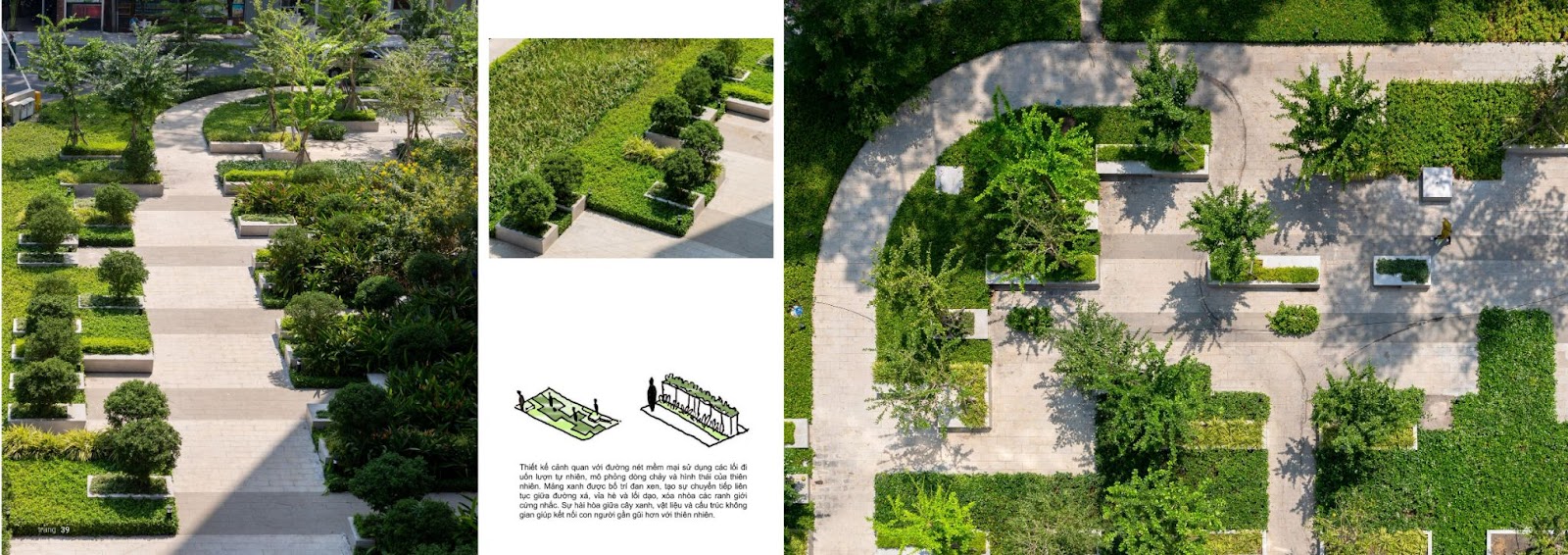 Cảnh quan - Sân và Vườn khu K1+K2 bệnh viện Quân y 175 | TA Landscape ...