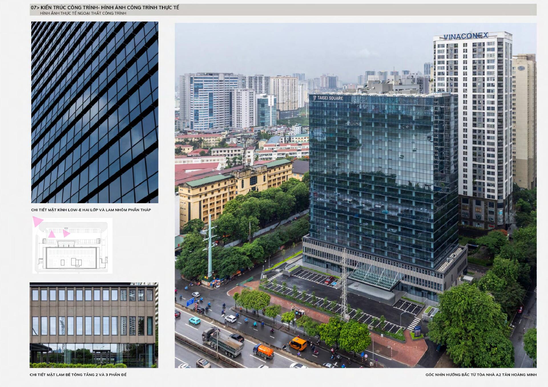 Taisei Square Hanoi: Biểu tượng văn phòng hiện đại tại trung tâm Hà Nội