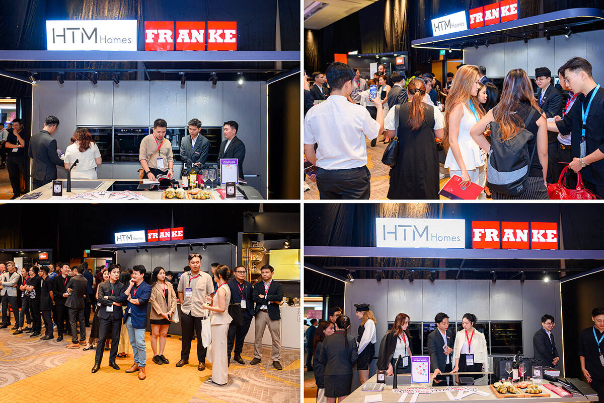 HTM Homes & FRANKE ghi dấu ấn tại triển lãm quốc tế Archify Live 2025