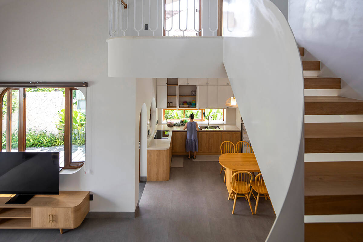 Pig & Ruby House: Ngôi nhà với hình khối mềm mại và tinh thần tối giản ...