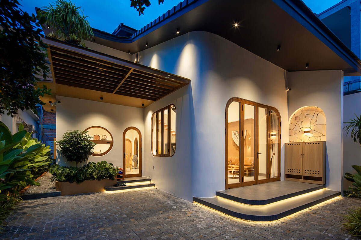 Pig & Ruby House: Ngôi nhà với hình khối mềm mại và tinh thần tối giản ...