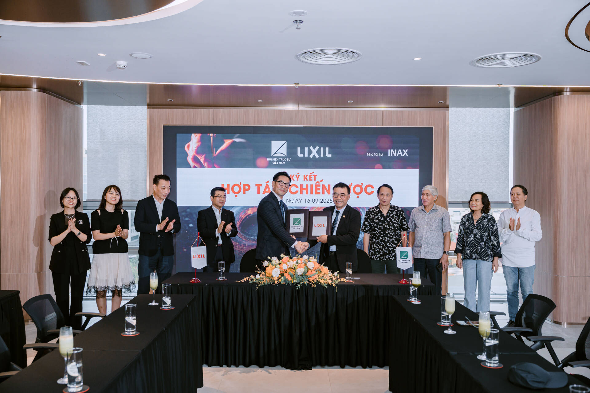 LIXIL Việt Nam và Hội Kiến trúc sư Việt Nam ký kết thỏa thuận hợp tác chiến lược
