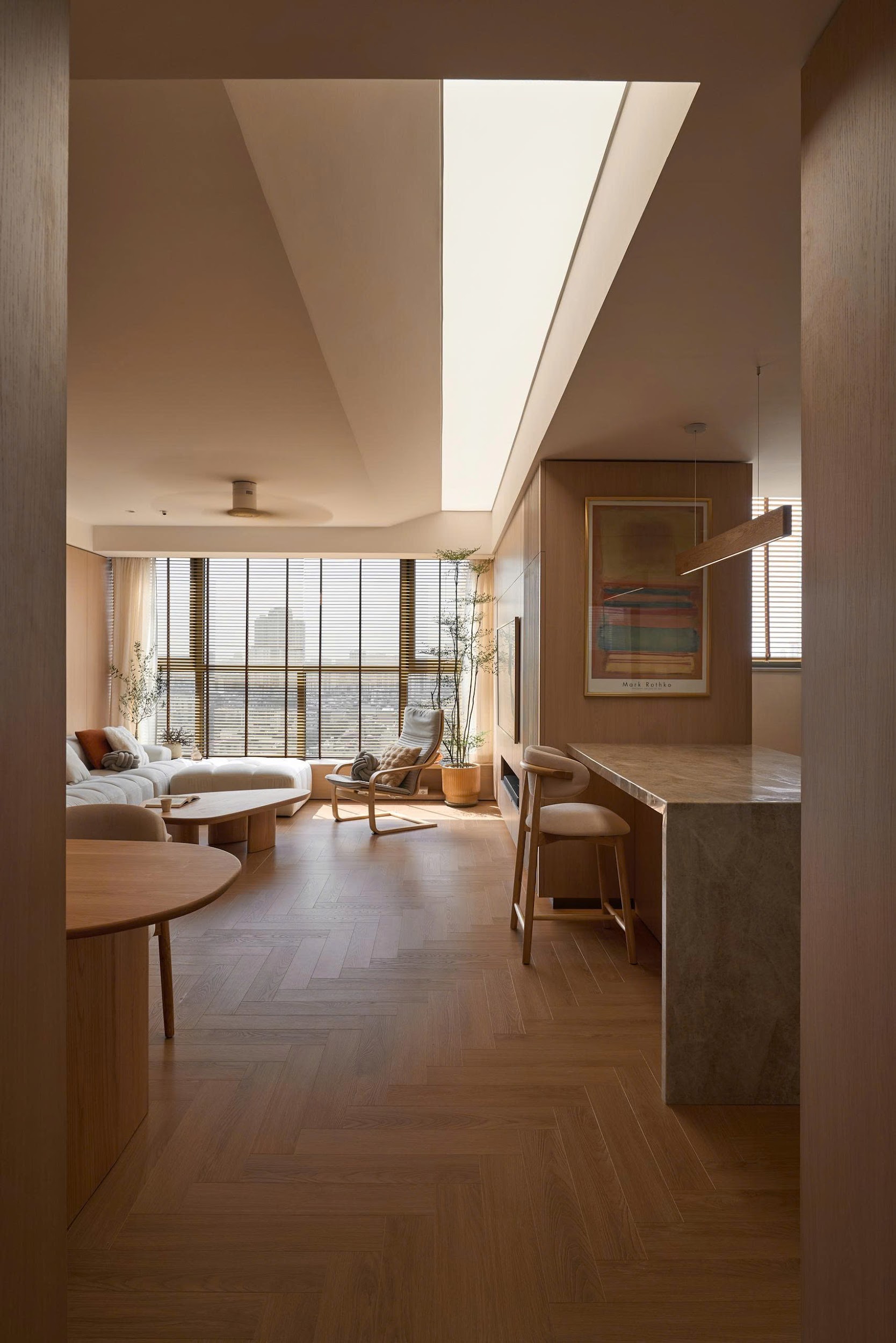 Nhà Chi Anh: Căn hộ Japandi 120m² đưa thiên nhiên vào không gian sống ...
