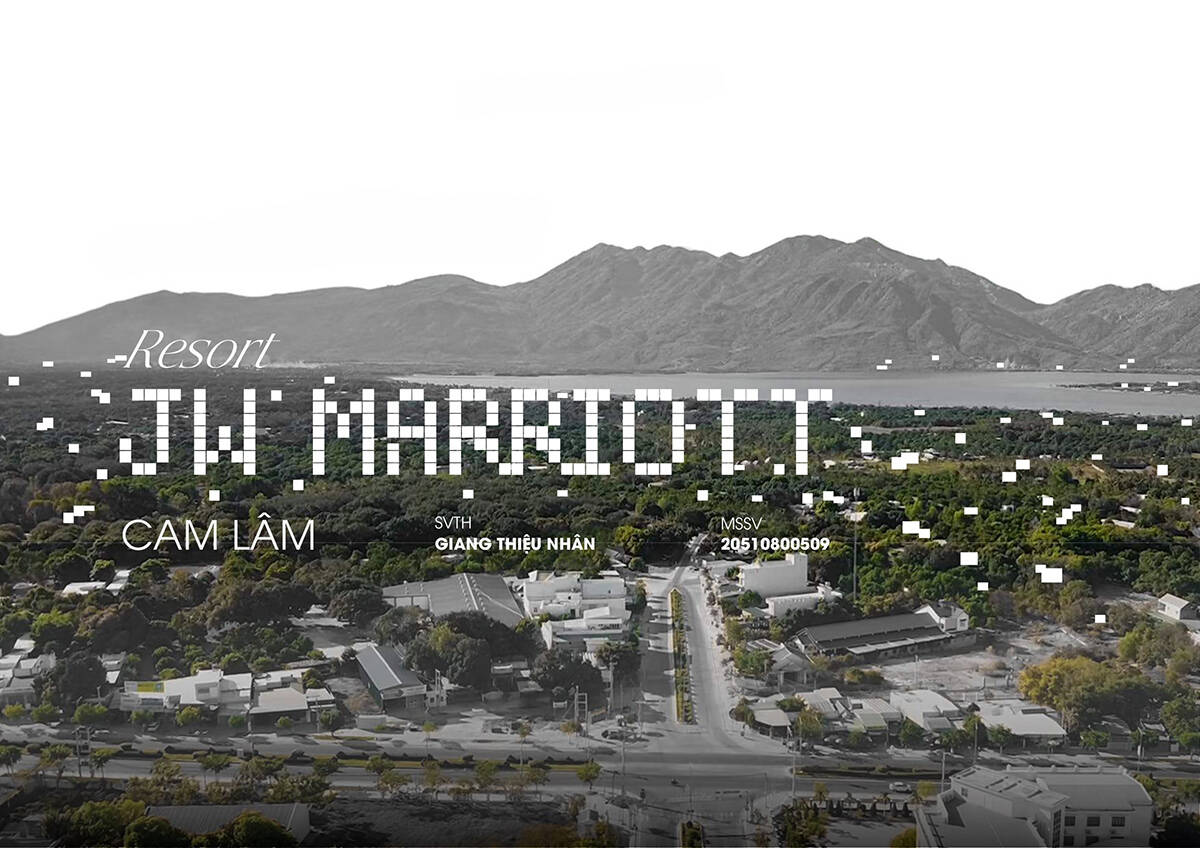 Đồ án sinh viên tiêu biểu: Resort JW Marriott Cam Lâm
